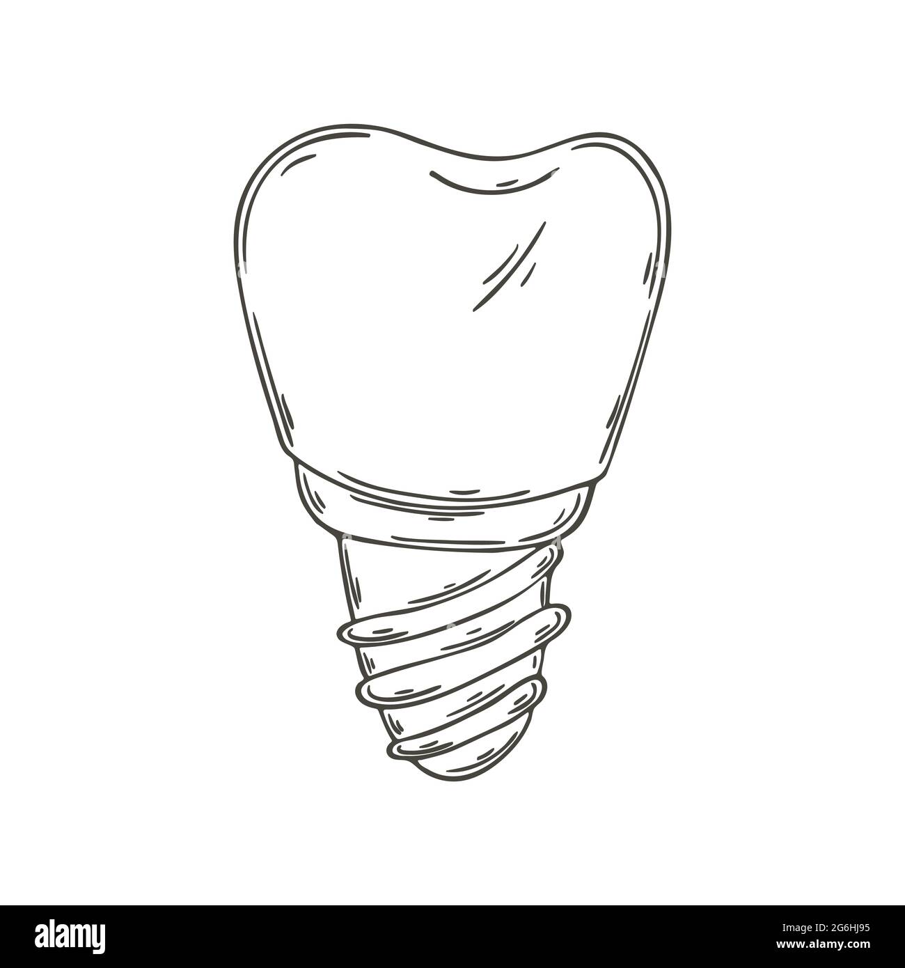 Contour Medical icon. Vector illustration in hand draw style. Image ...