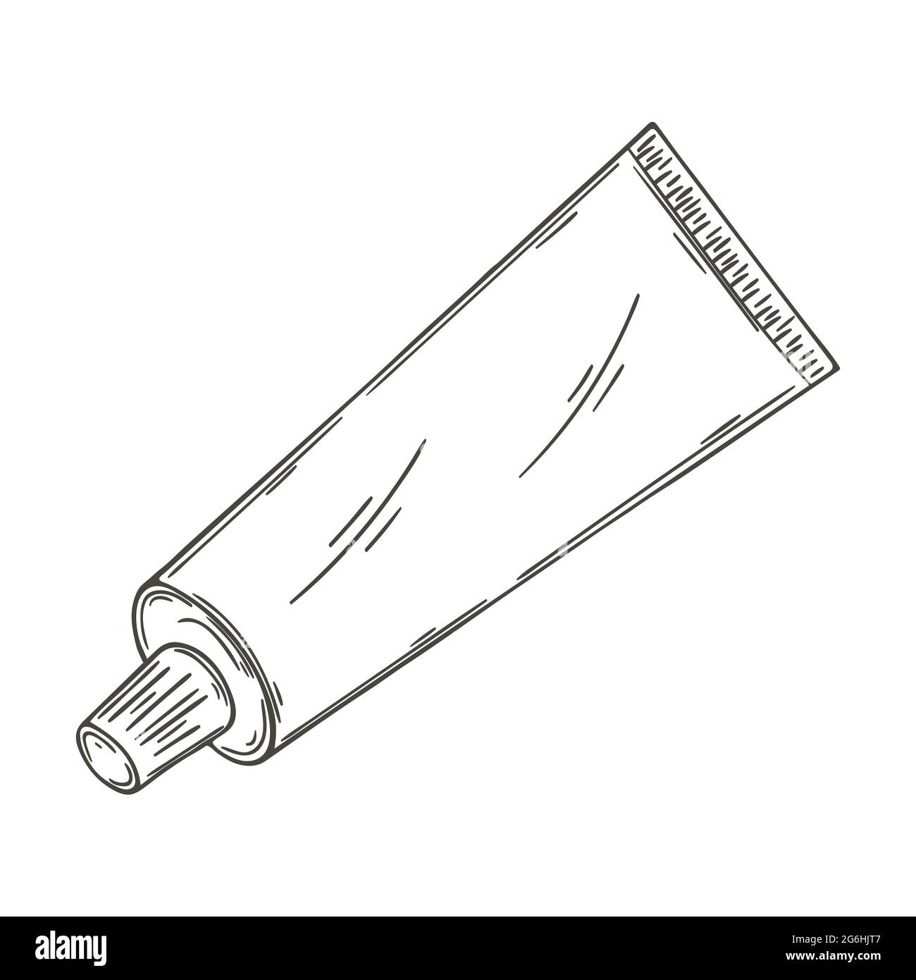 Contour Medical icon. Vector illustration in hand draw style. Isolated ...