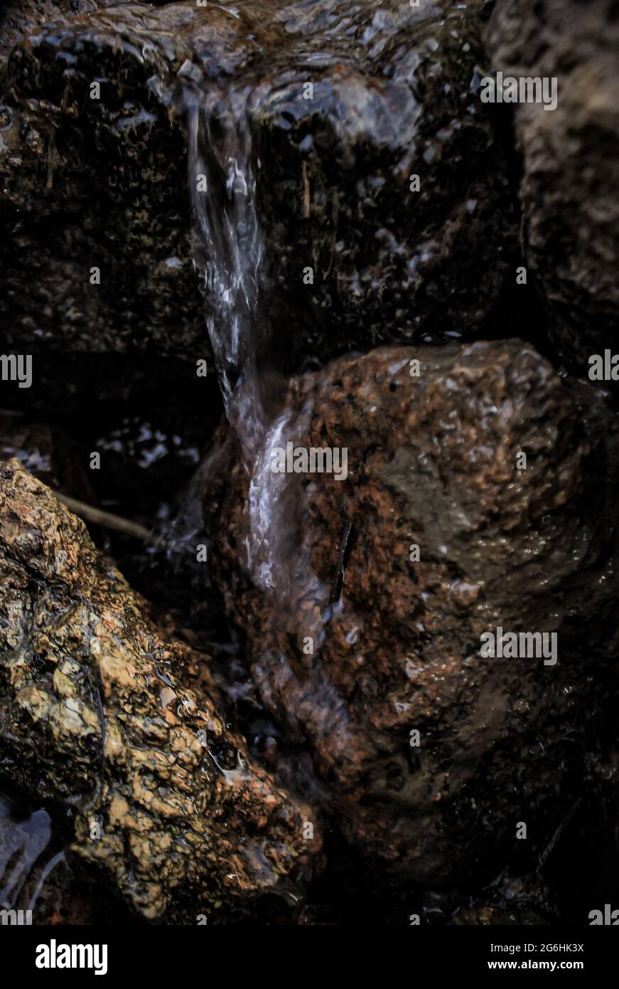 Take a close look at the rocks in nature Stock Photo - Alamy