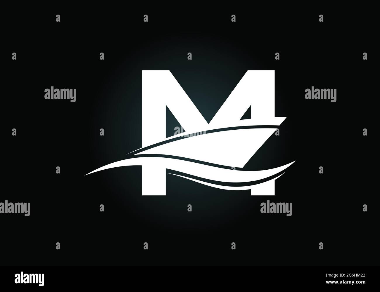 M transport logo Stock Vector Images - Alamy