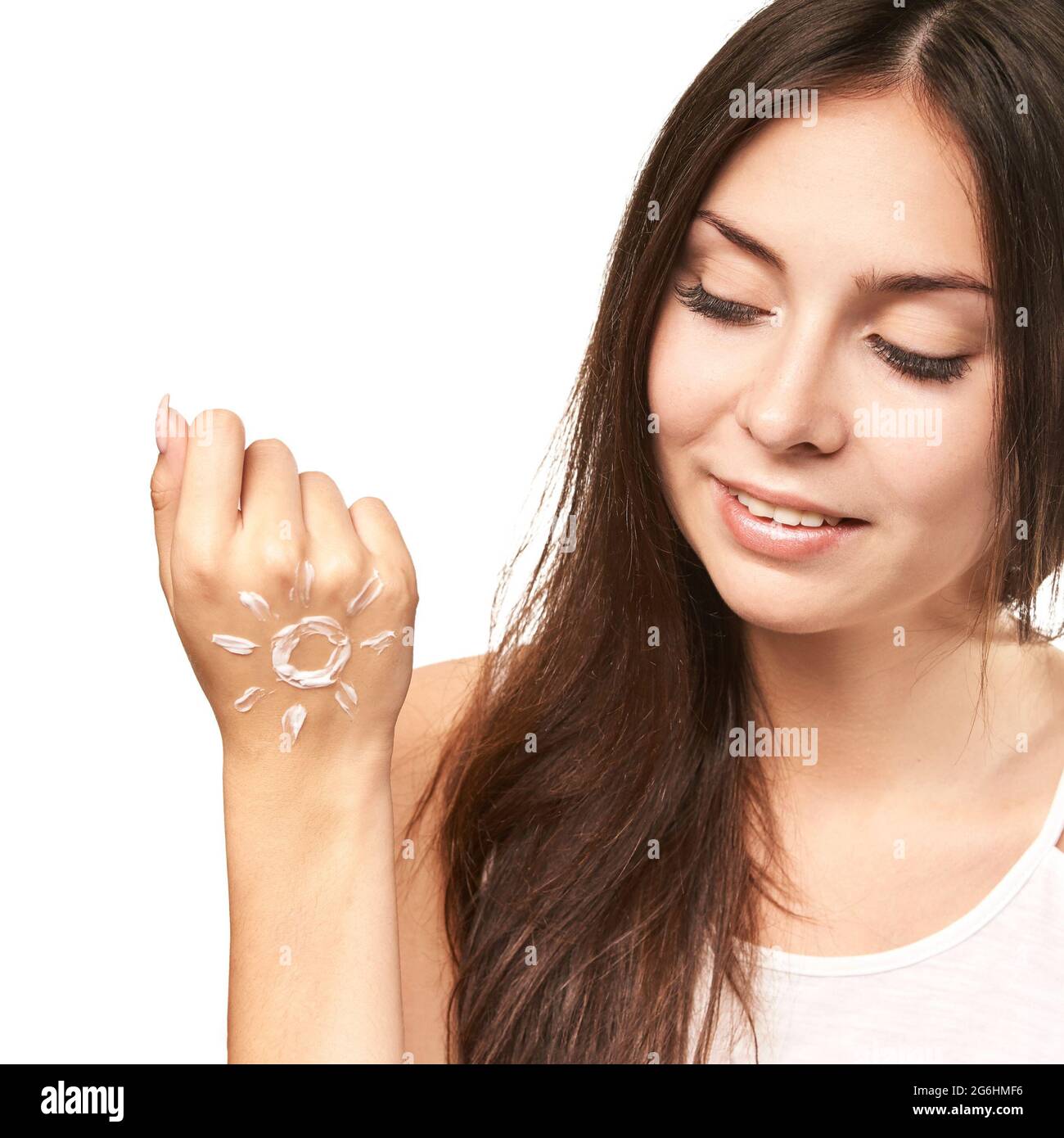 Soothing gesture hi-res stock photography and images - Alamy