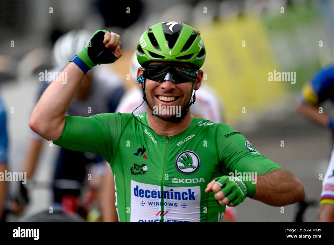 Valence, France. 06th July, 2021. Great Britain's Mark Cavendish for ...