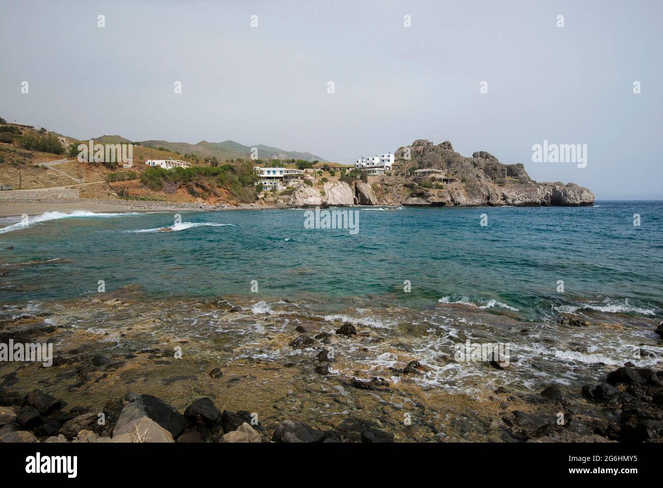 View on a bay near Agios Pavlos in south Crete Stock Photo - Alamy