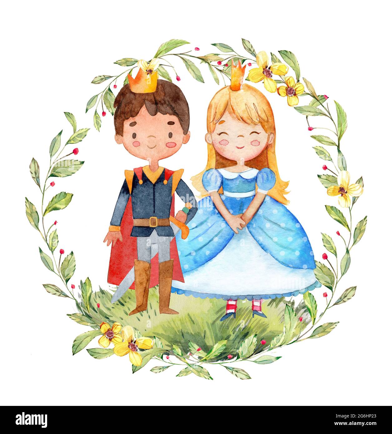 Prince And Princess Dp Cartoon