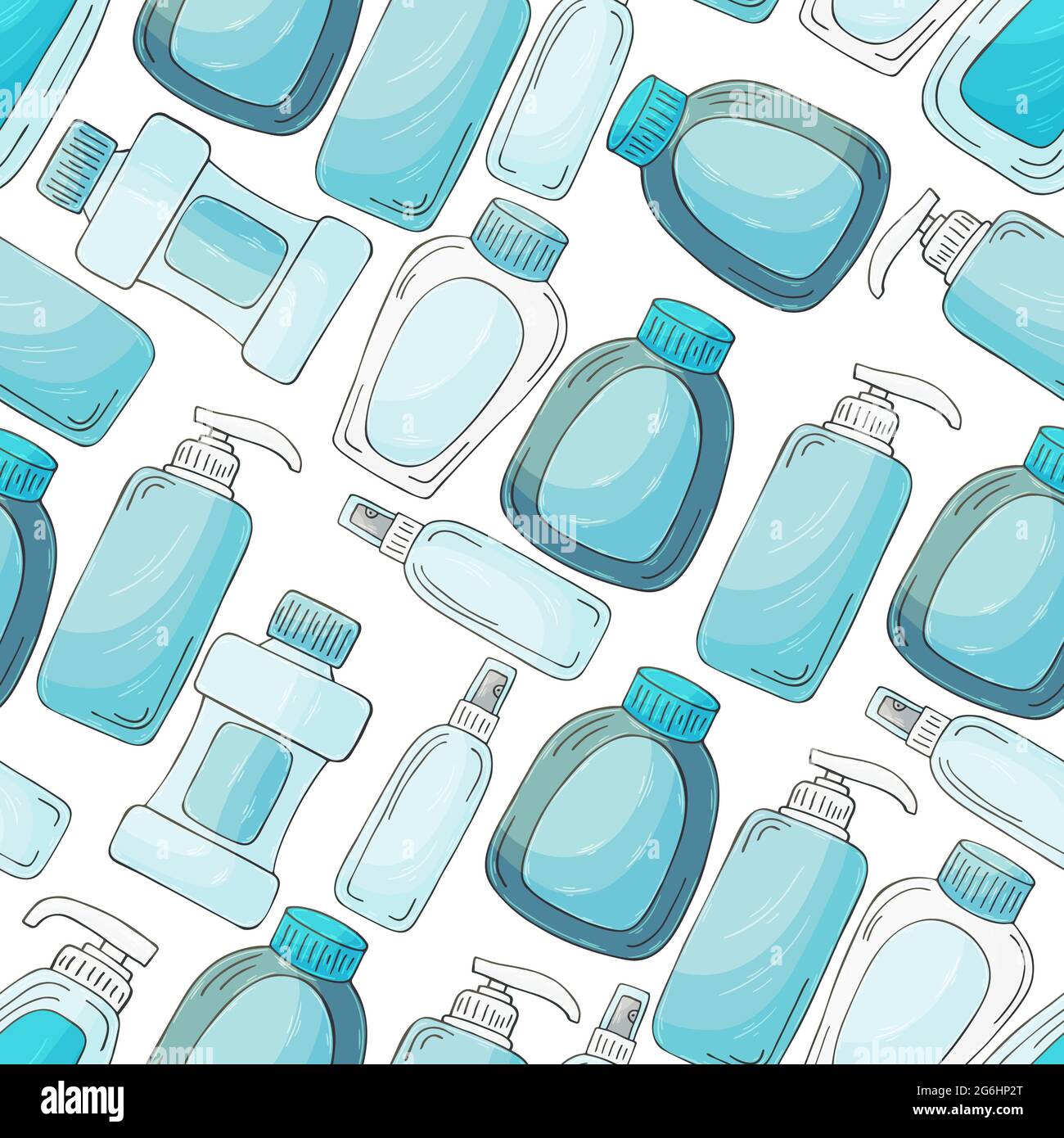 Shower gel hand Stock Vector Images - Alamy