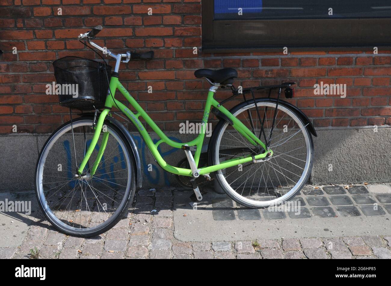 Copenhagen, Denmark. 06.2021,Danes use bicyckes daily transport to work ...