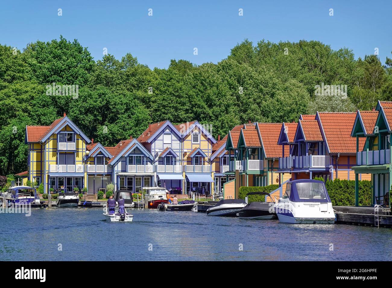 Ferienpark Rheinsberger Hafendorf, Rheinsberg, Landkreis Ostprignitz ...