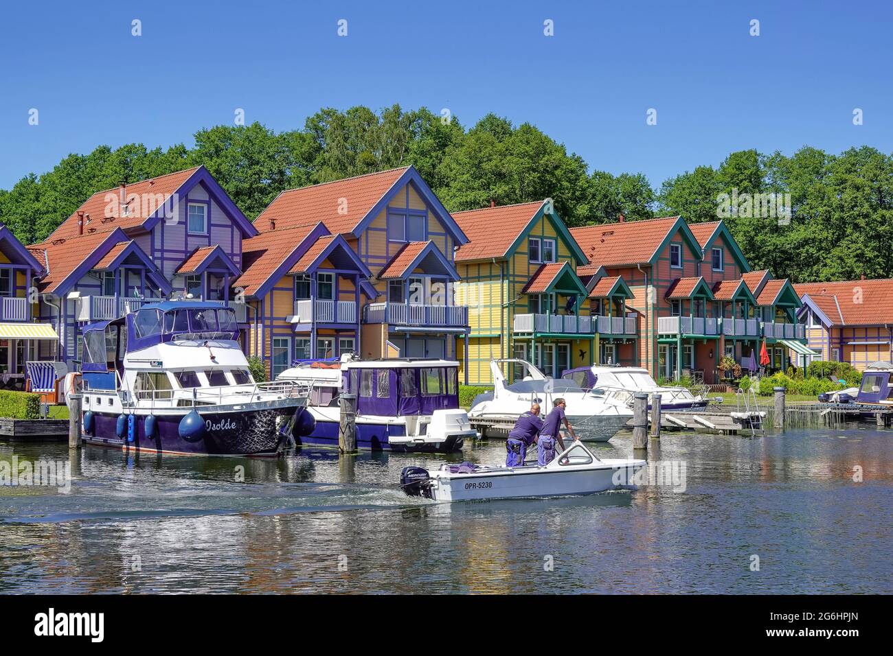 Ferienpark Rheinsberger Hafendorf, Rheinsberg, Landkreis Ostprignitz ...