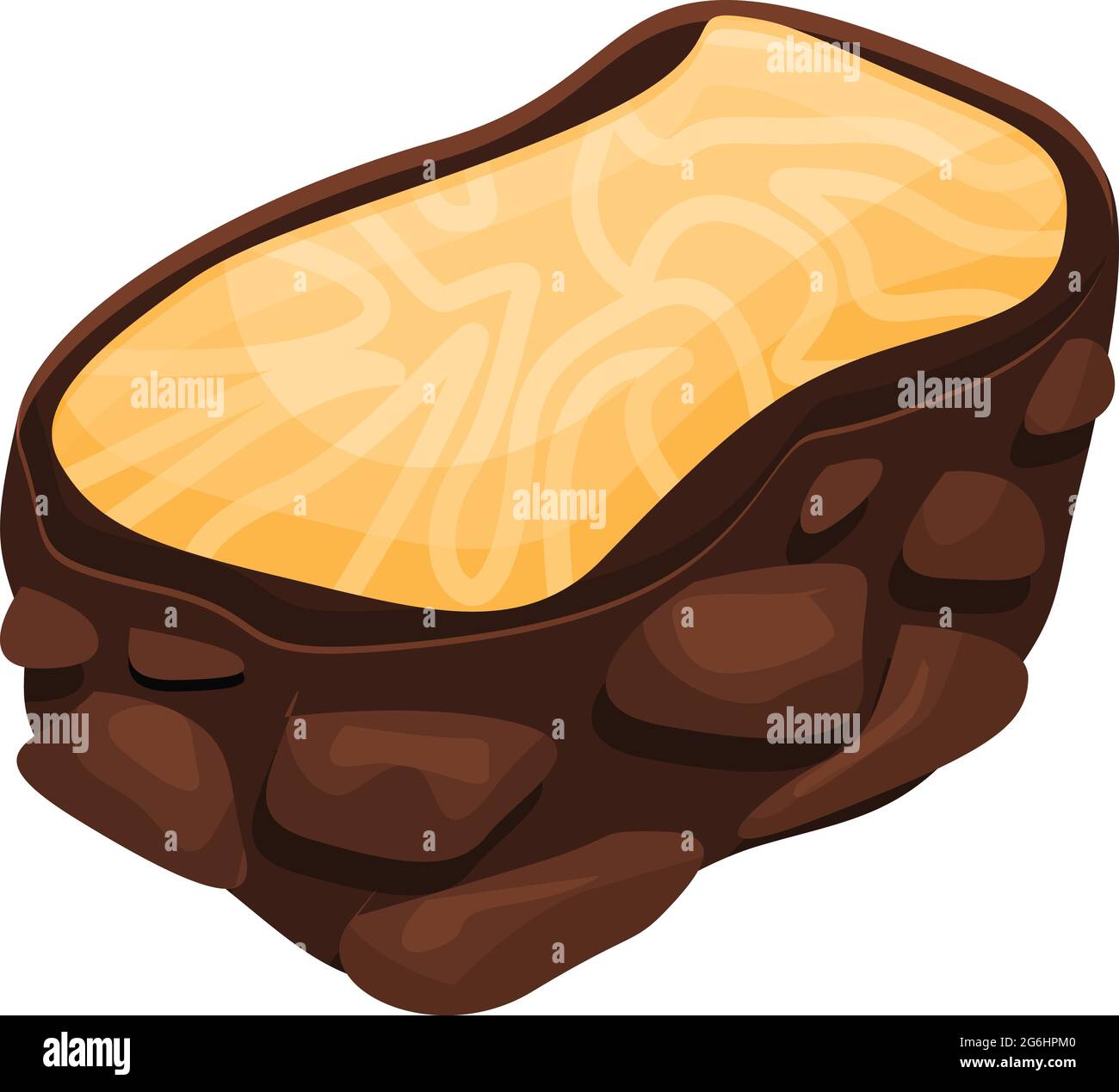 Truffle icon cartoon vector. Truffle mushroom. Cooking fungi Stock ...
