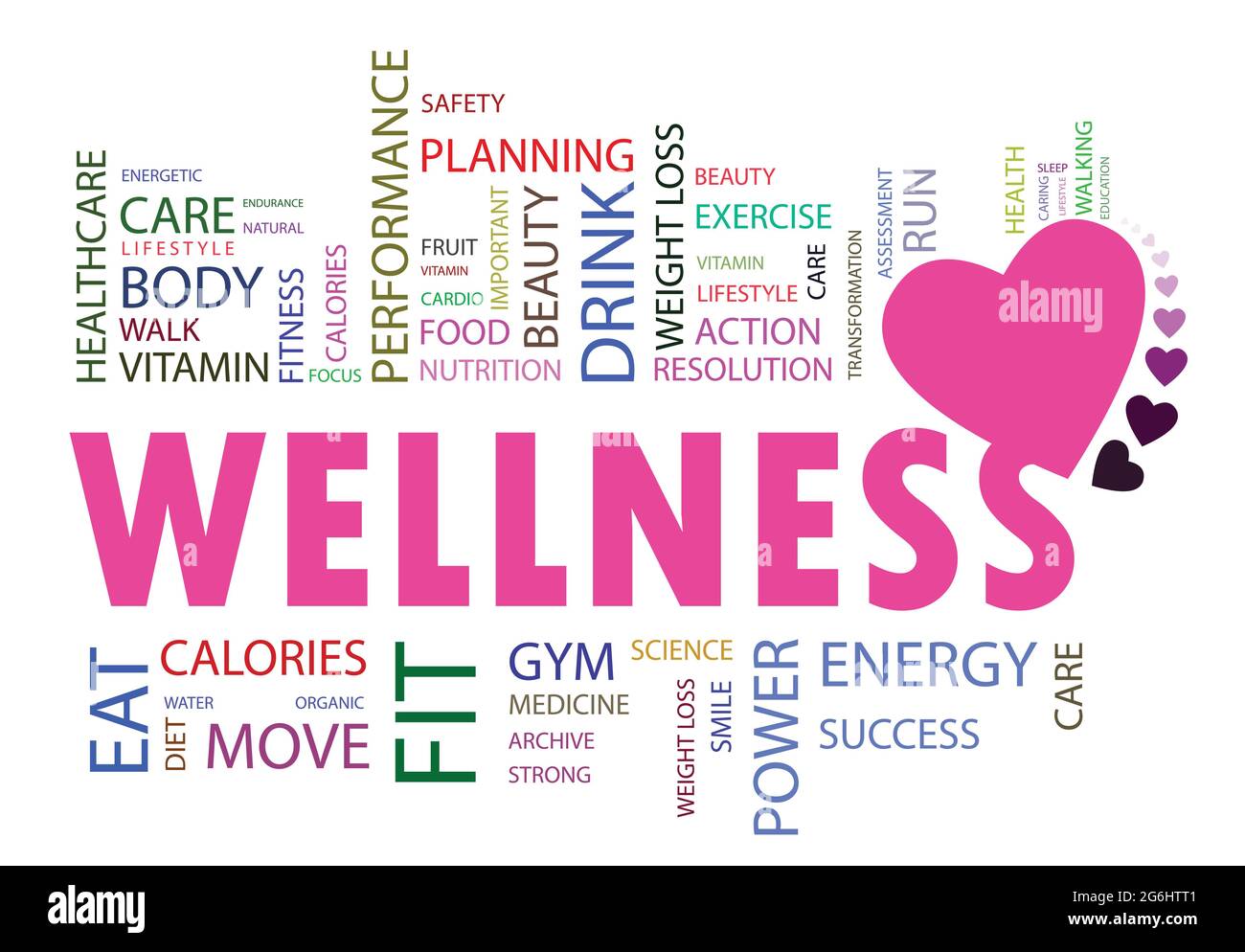 Wellness strength Stock Vector Images - Alamy