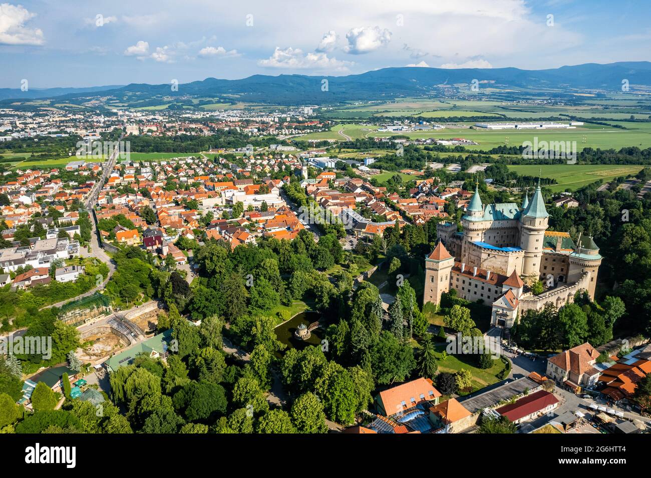 Bojnice Castle, Slovakia Stock Photo - Alamy