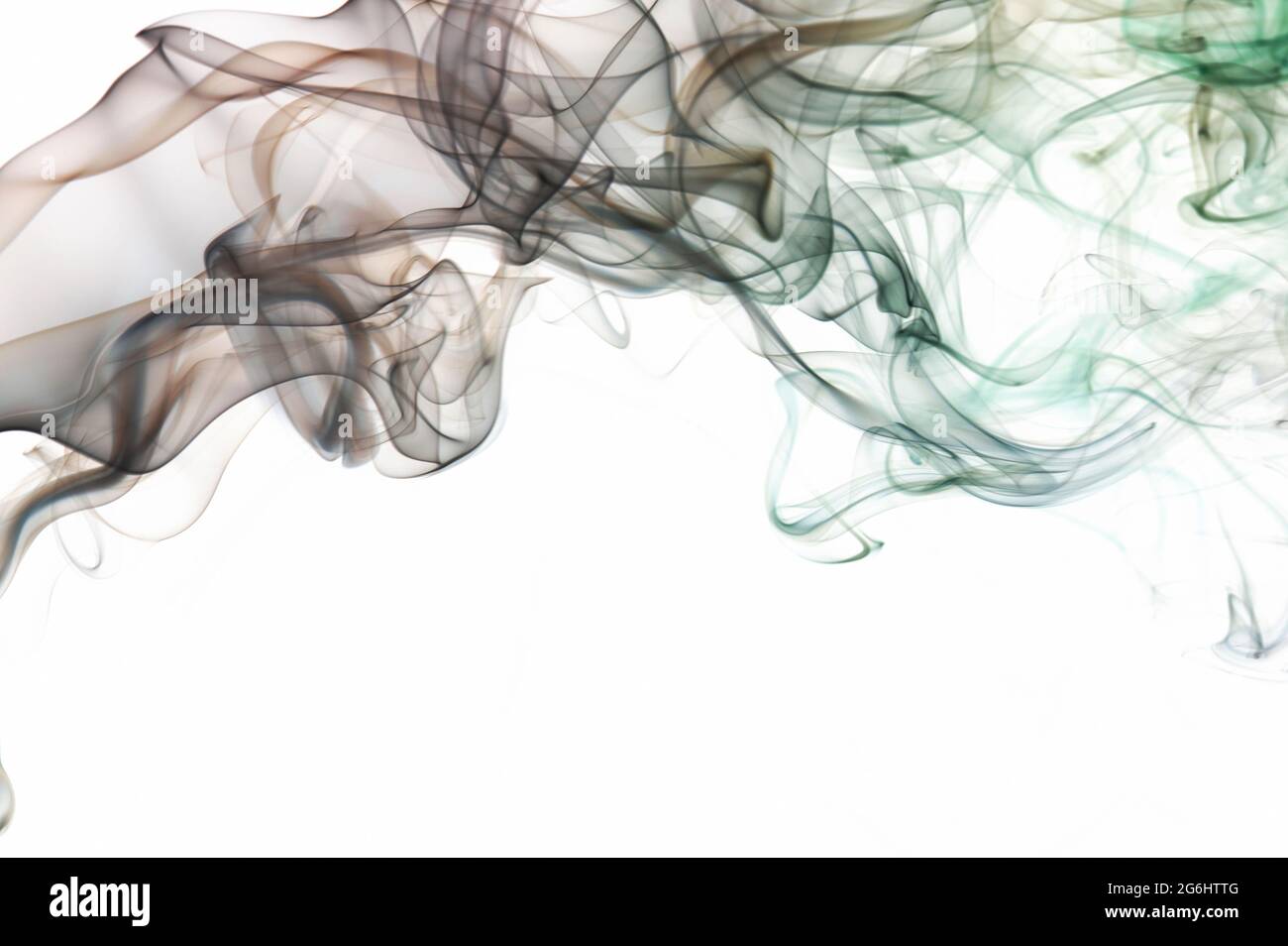 Transparent brown abstract smoke lines on white background. Graphic ...