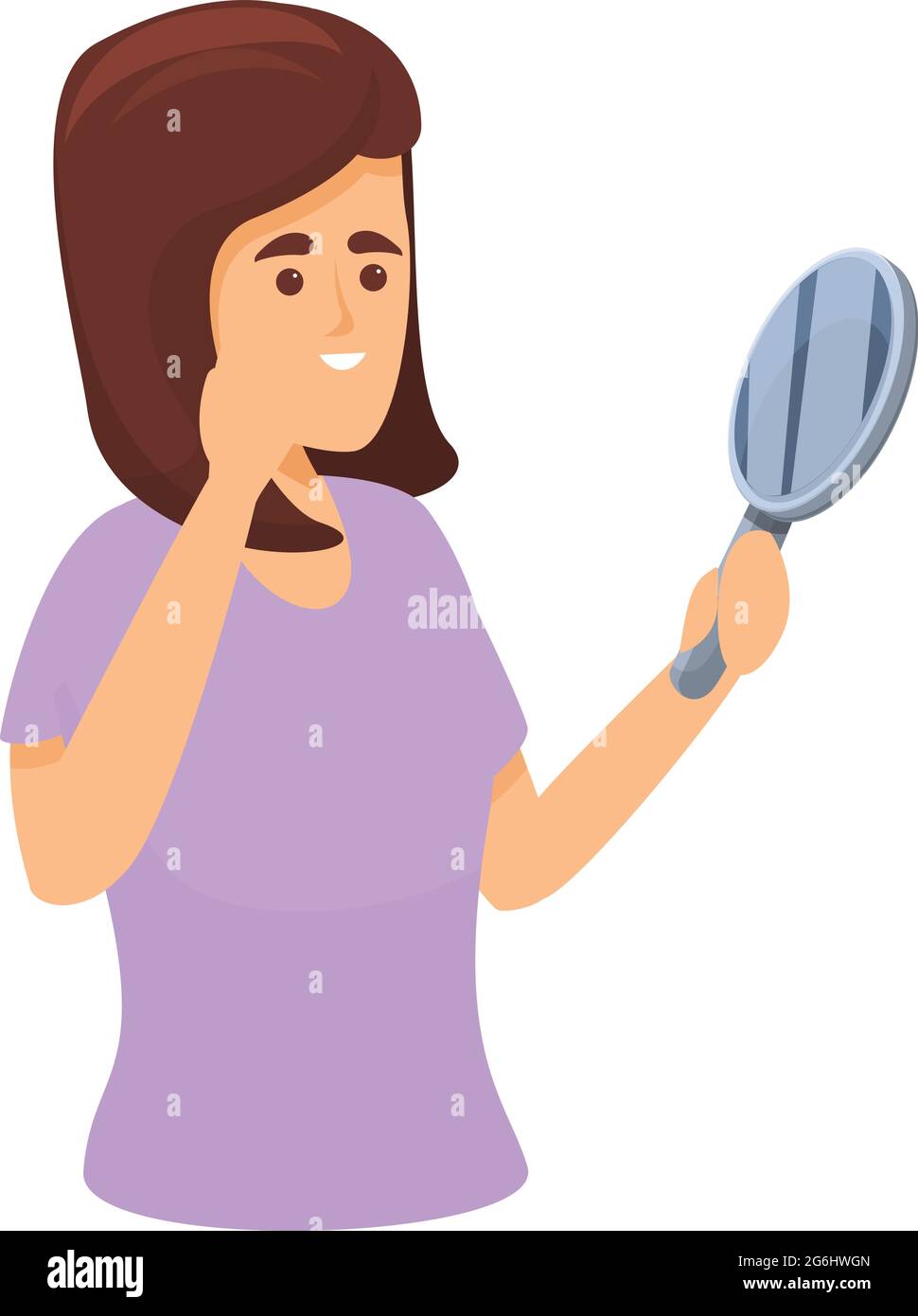 Spot clean woman Stock Vector Images - Alamy