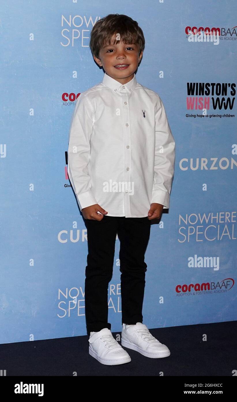 Daniel Lamont arriving for a special screening of Nowhere Special at ...