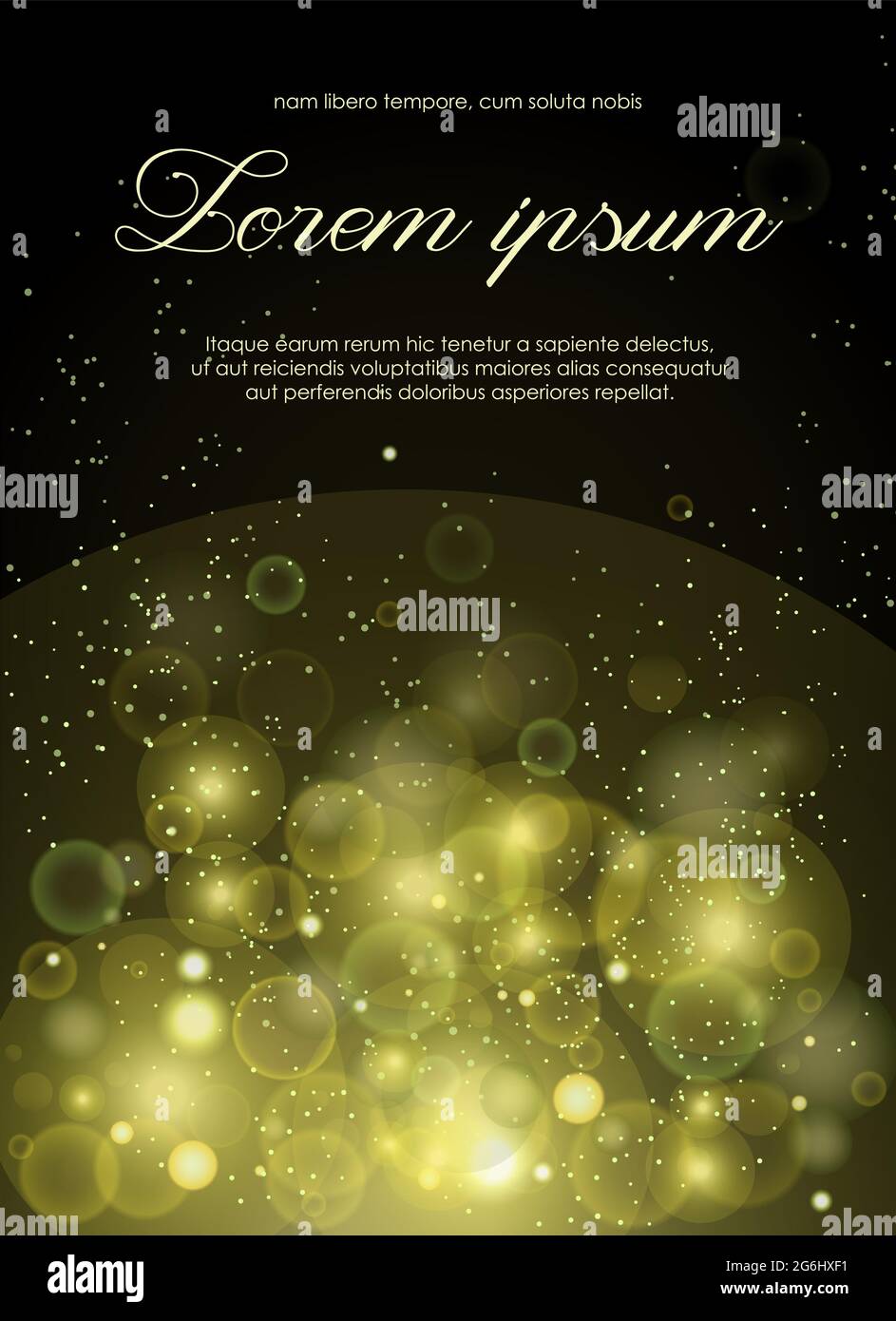 Golden text on transparent background Stock Vector Images - Alamy