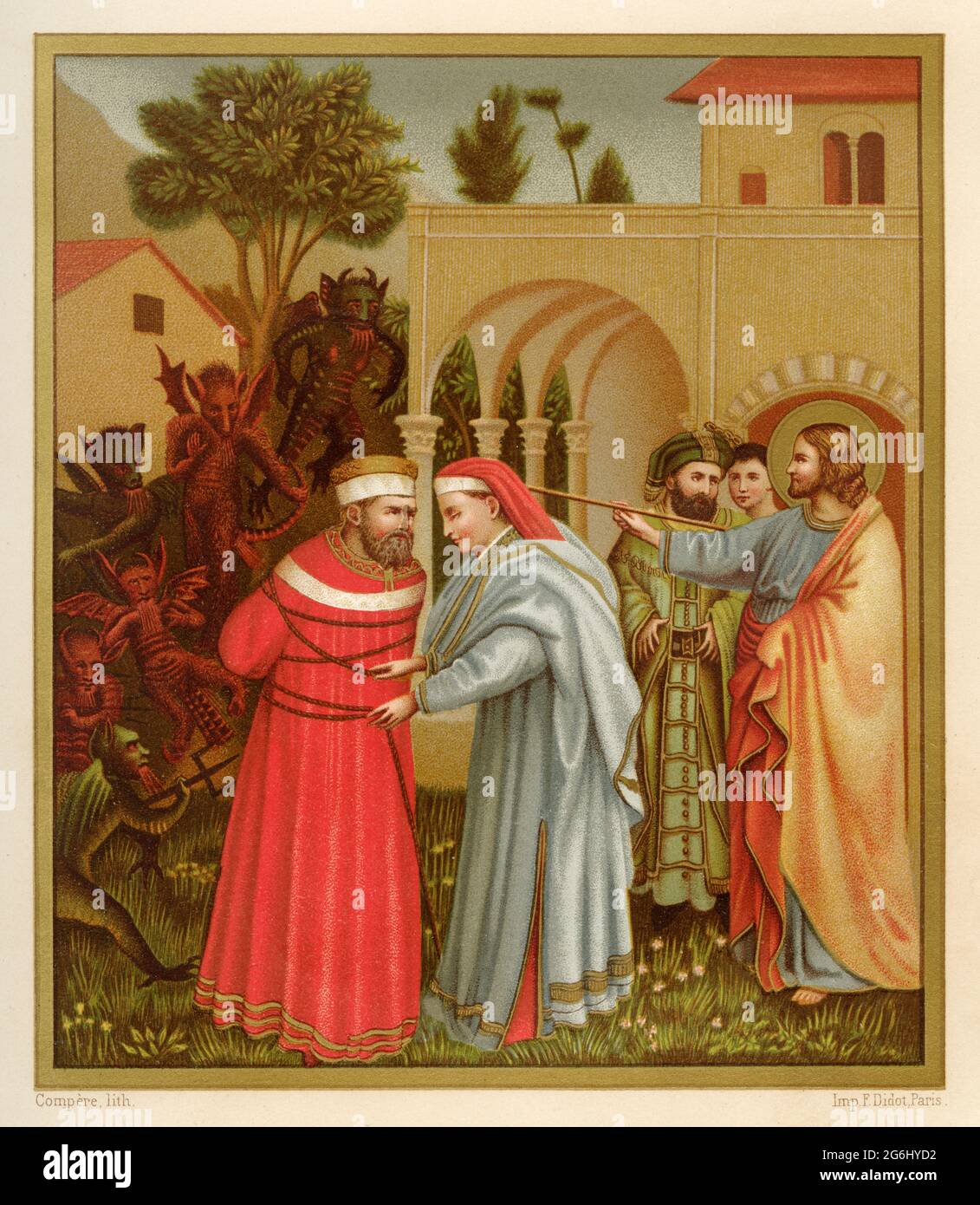 Ancient hebrew demon hi-res stock photography and images - Alamy