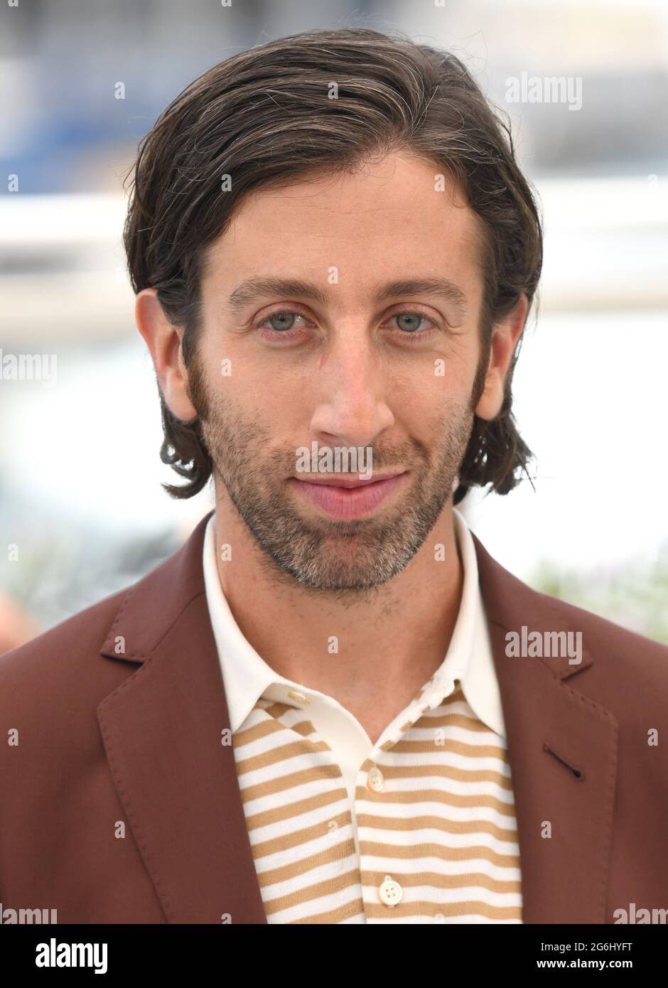 Cannes, France, 6 July 2021 Simon Helberg at the photocall for Annette ...