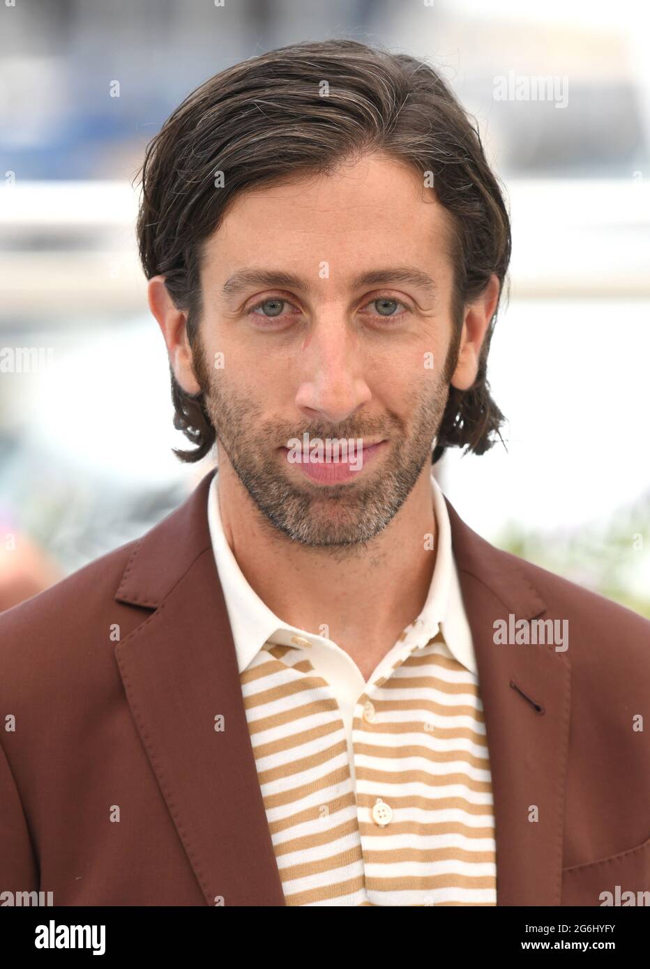 Cannes, France, 6 July 2021 Simon Helberg at the photocall for Annette ...