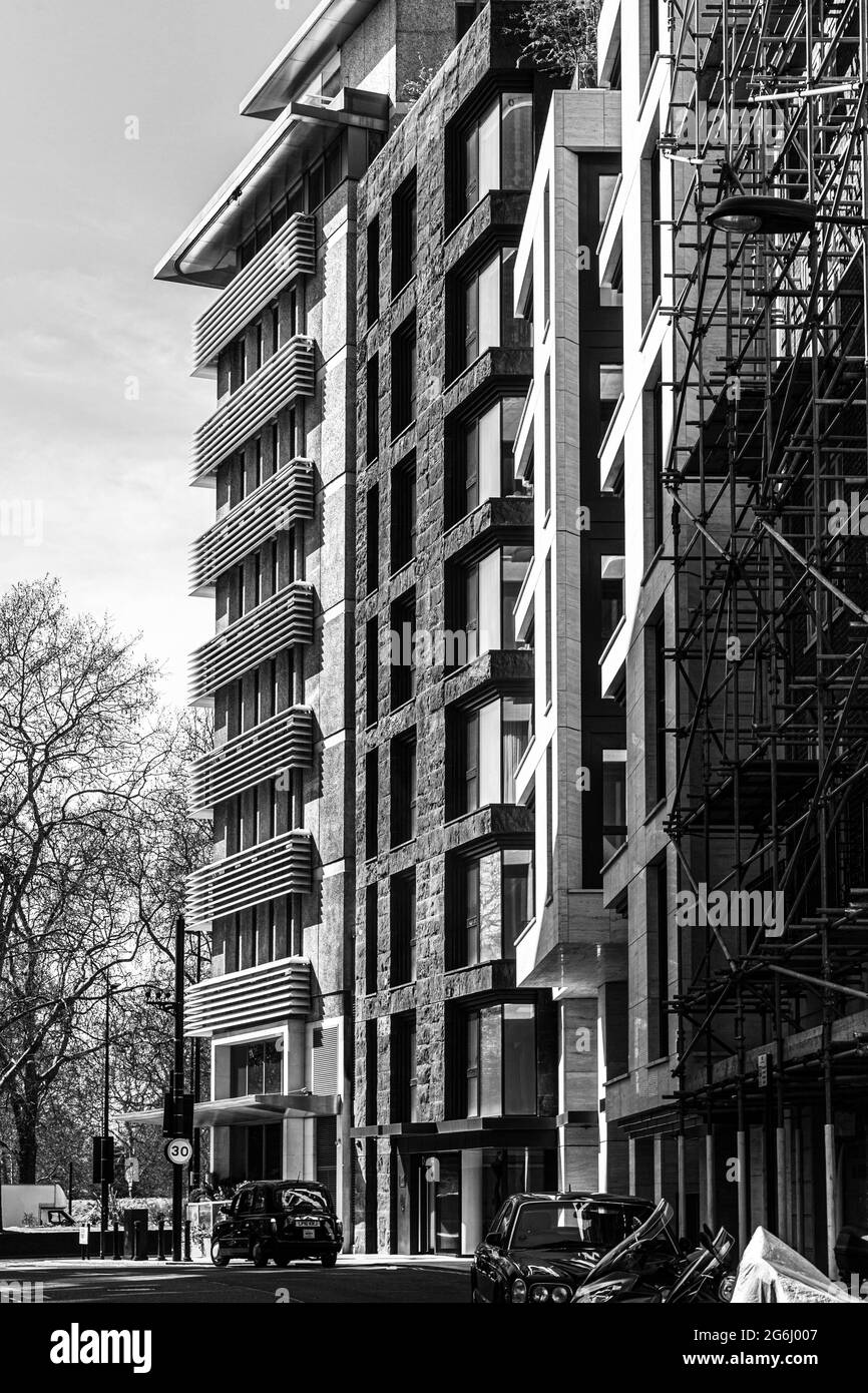 Residential buildings, Central London, England, UK Stock Photo - Alamy