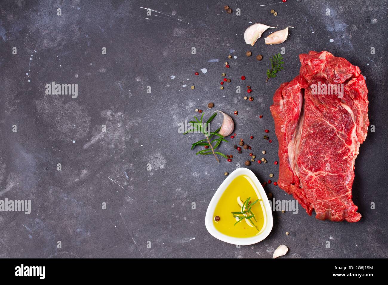 Raw beef steak Stock Photo - Alamy