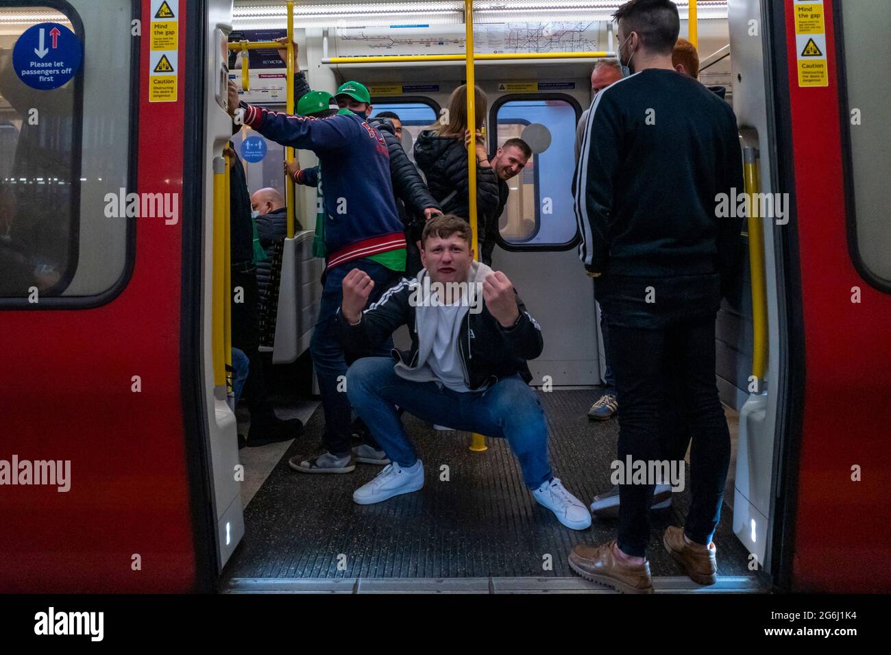 2021 semi final football match hi-res stock photography and images - Alamy