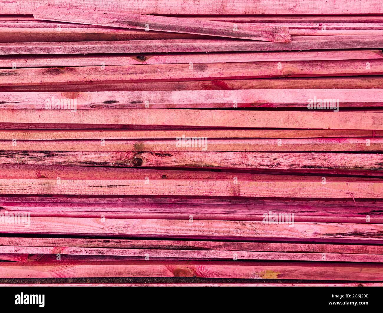 painted pink red colored wooden plank texture as a backdrop Stock Photo ...