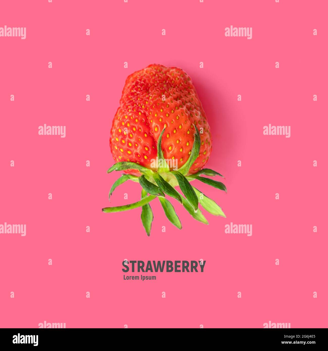 Pile ripe strawberries summer fruit hi-res stock photography and images ...
