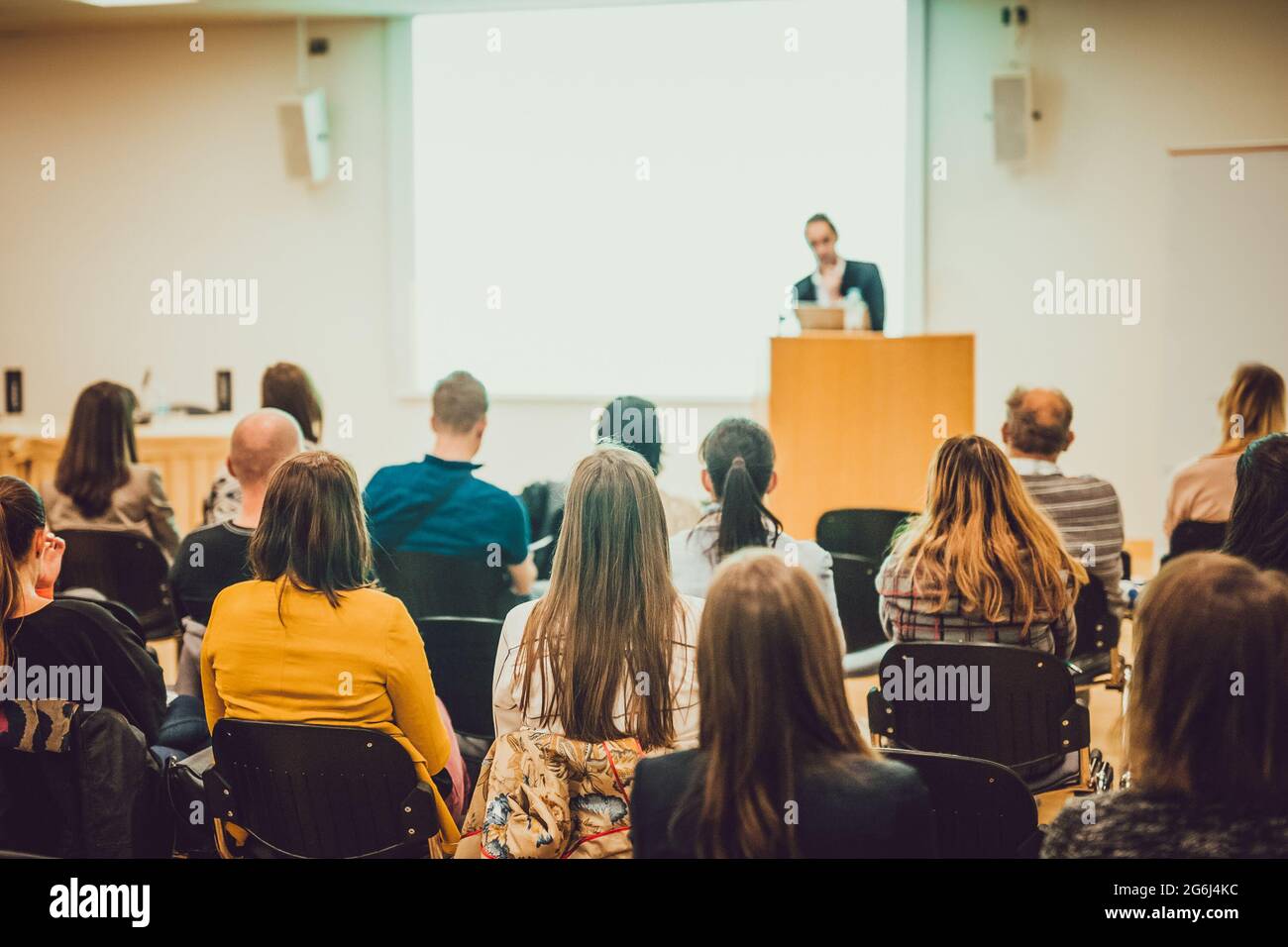 Symposium hall hi-res stock photography and images - Alamy
