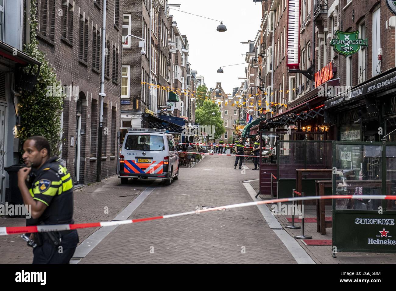 AMSTERDAM, 06-07-2021, Peter de Vries shot in Amsterdam. Peter de Vries ...