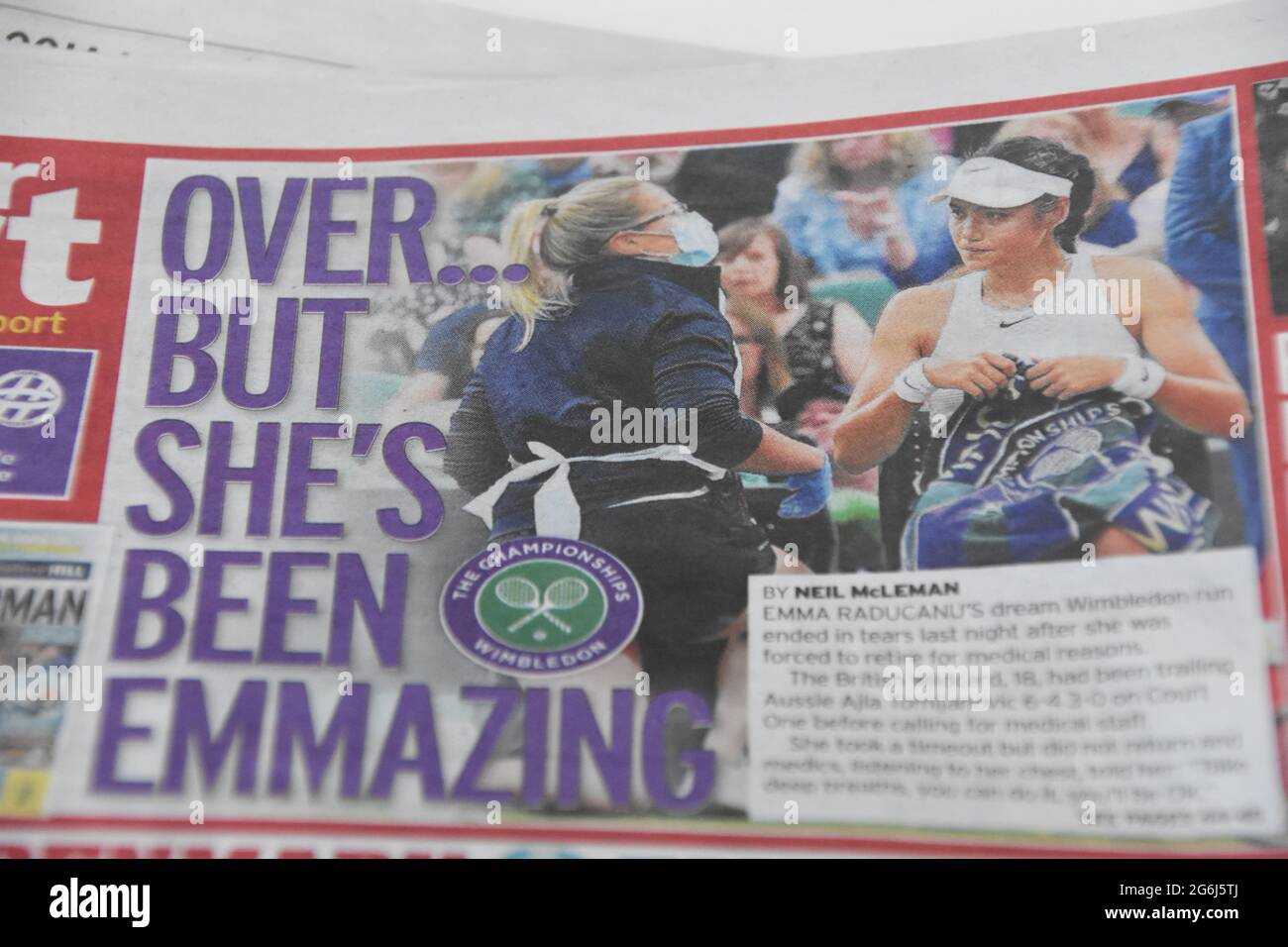 A newspaper article by the Daily Mirror about the British teenage ...