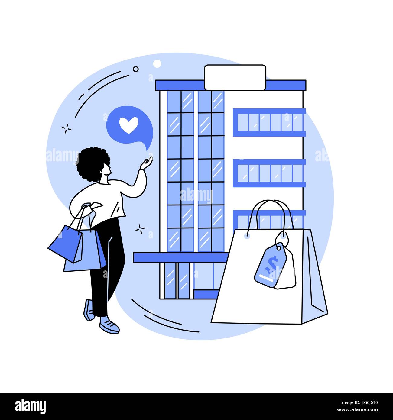 Boutique hotel abstract concept vector illustration Stock Vector Image ...