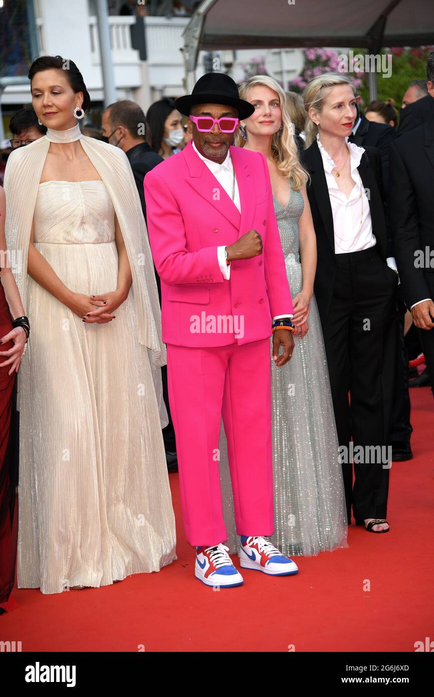 Cannes, France. 06th July, 2021. C74th Cannes Film Festival, Red Carpet ...