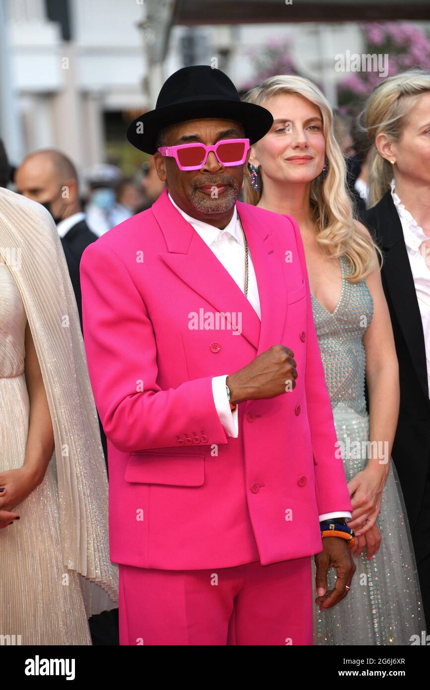 Cannes, France. 06th July, 2021. C74th Cannes Film Festival, Red Carpet ...