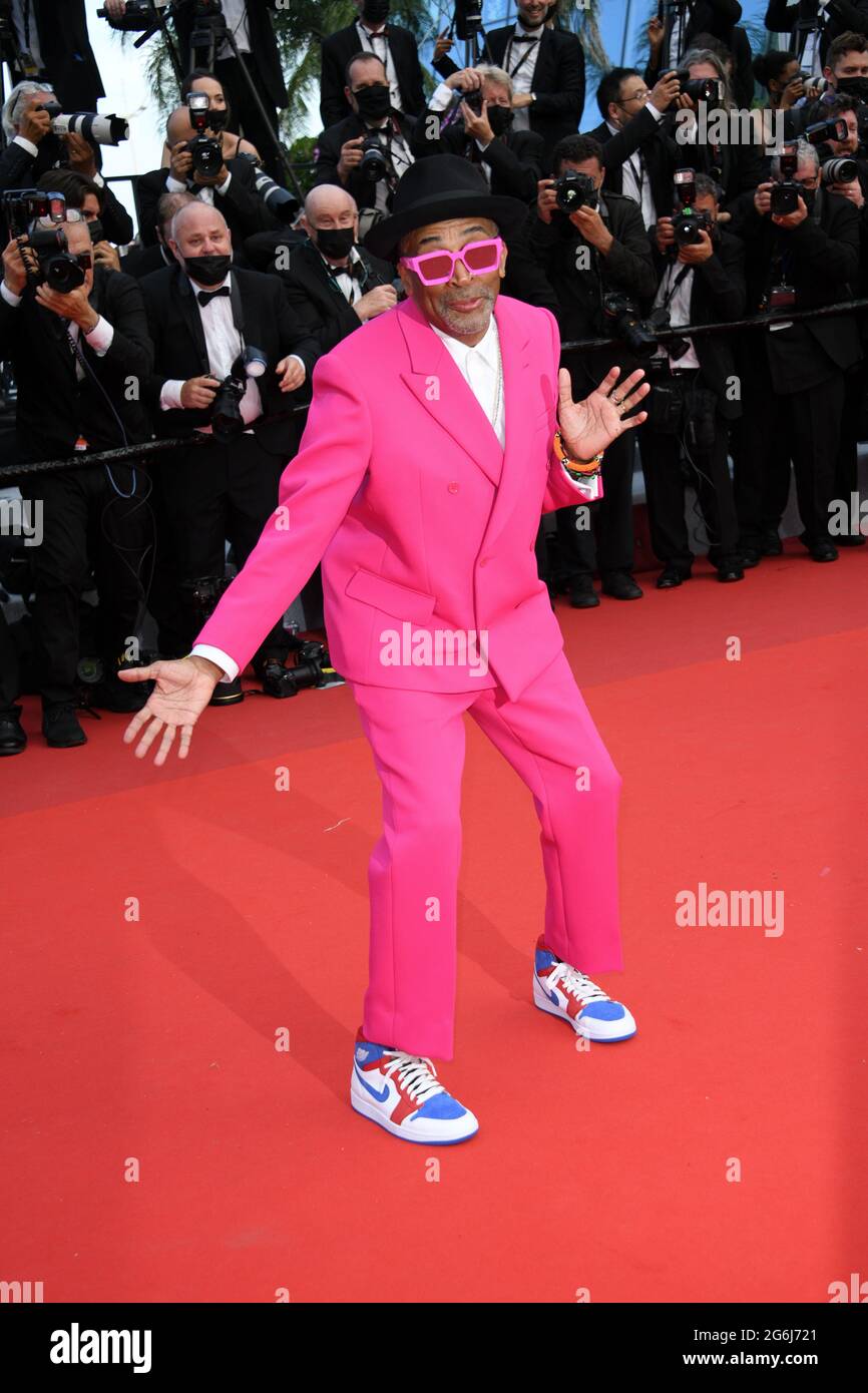 Cannes, France. 06th July, 2021. C74th Cannes Film Festival, Red Carpet ...