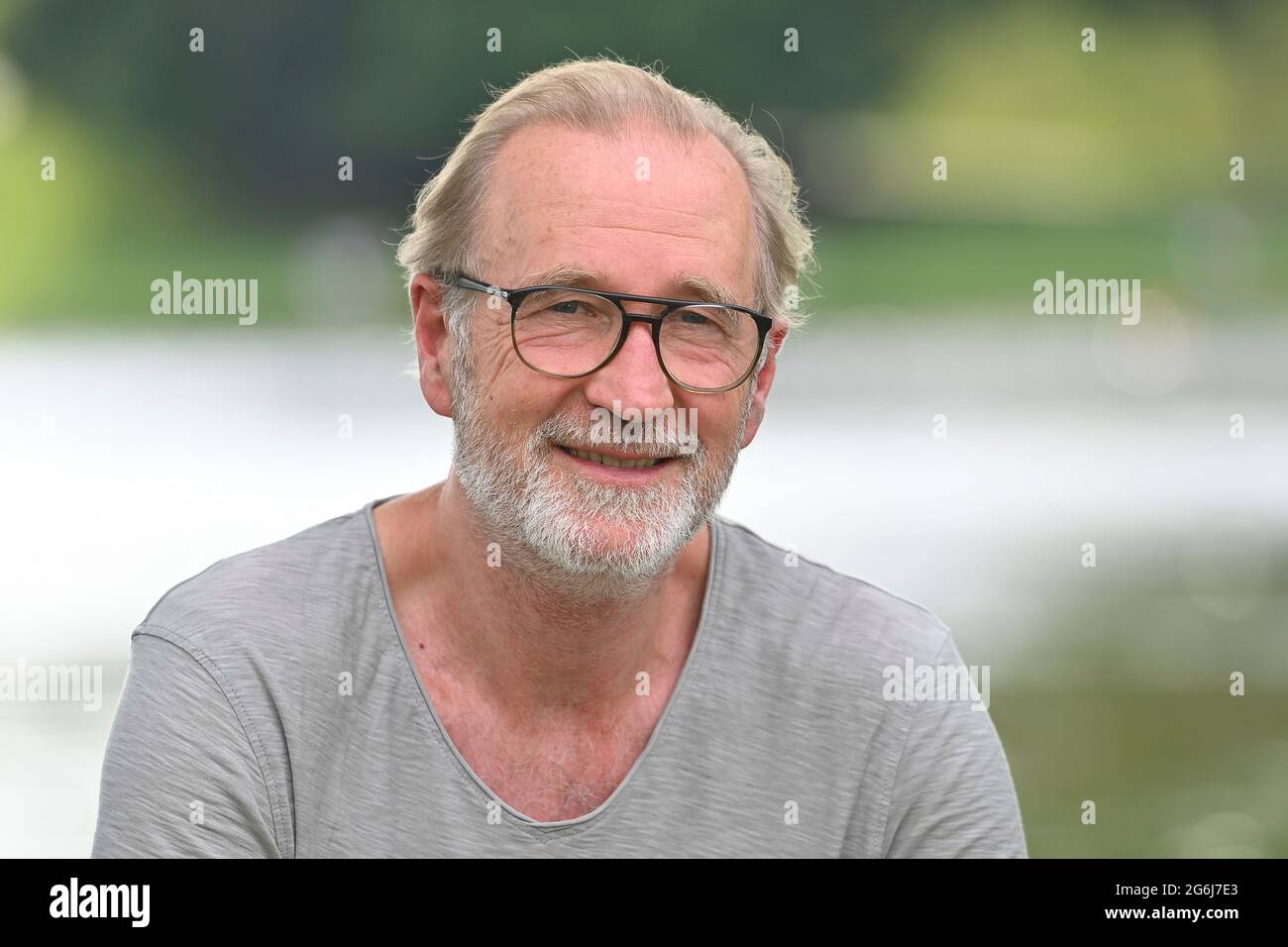 Munich, Deutschland. 06th July, 2021. Peter Lohmeyer (actor), single ...