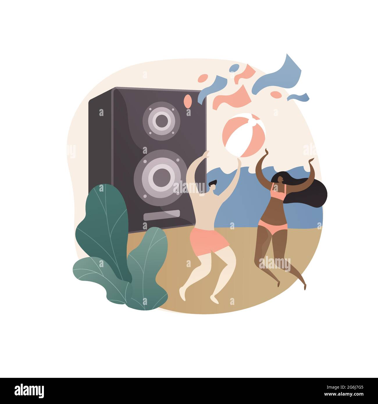 Inclusive dance Stock Vector Images - Alamy