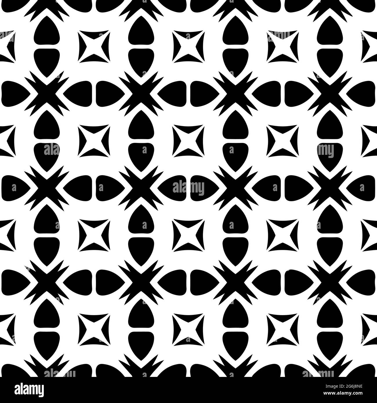 floral seamless pattern background.Geometric ornament for wallpapers ...