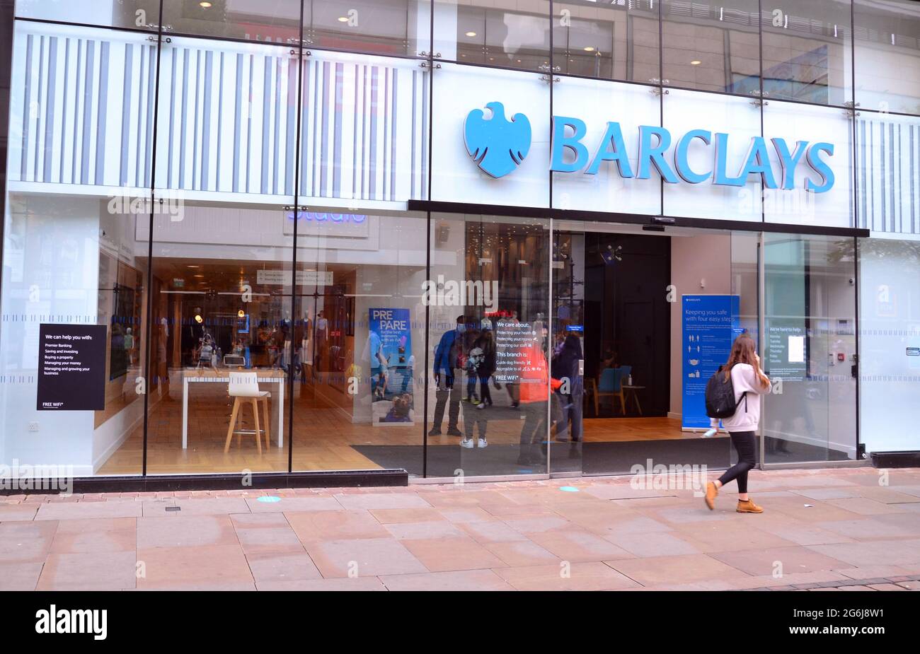 Barclays bank branch in central hi-res stock photography and images - Alamy