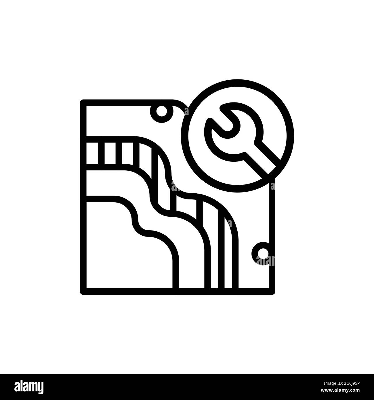 Install house insulation color line icon. Handyman service. Isolated ...