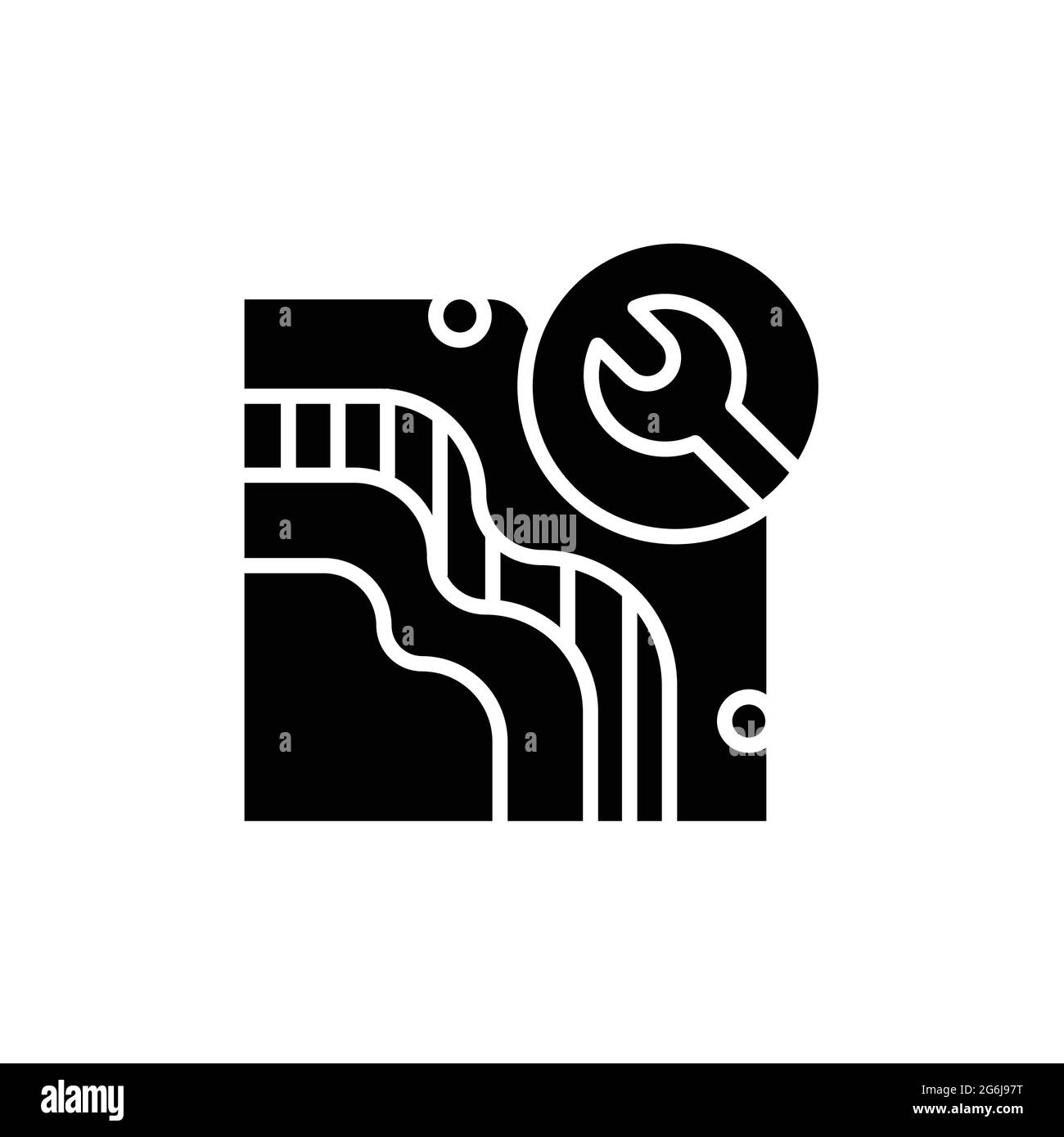 Install house insulation color line icon. Handyman service. Isolated ...