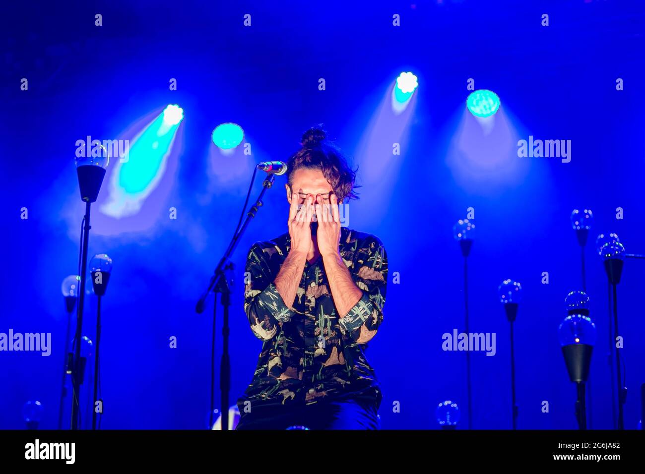 italian rock band Fast Animals and Slow Kids perform live during the ...