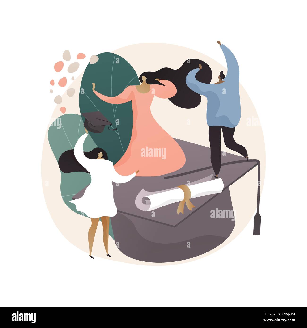 Prom party abstract concept vector illustration Stock Vector Image ...