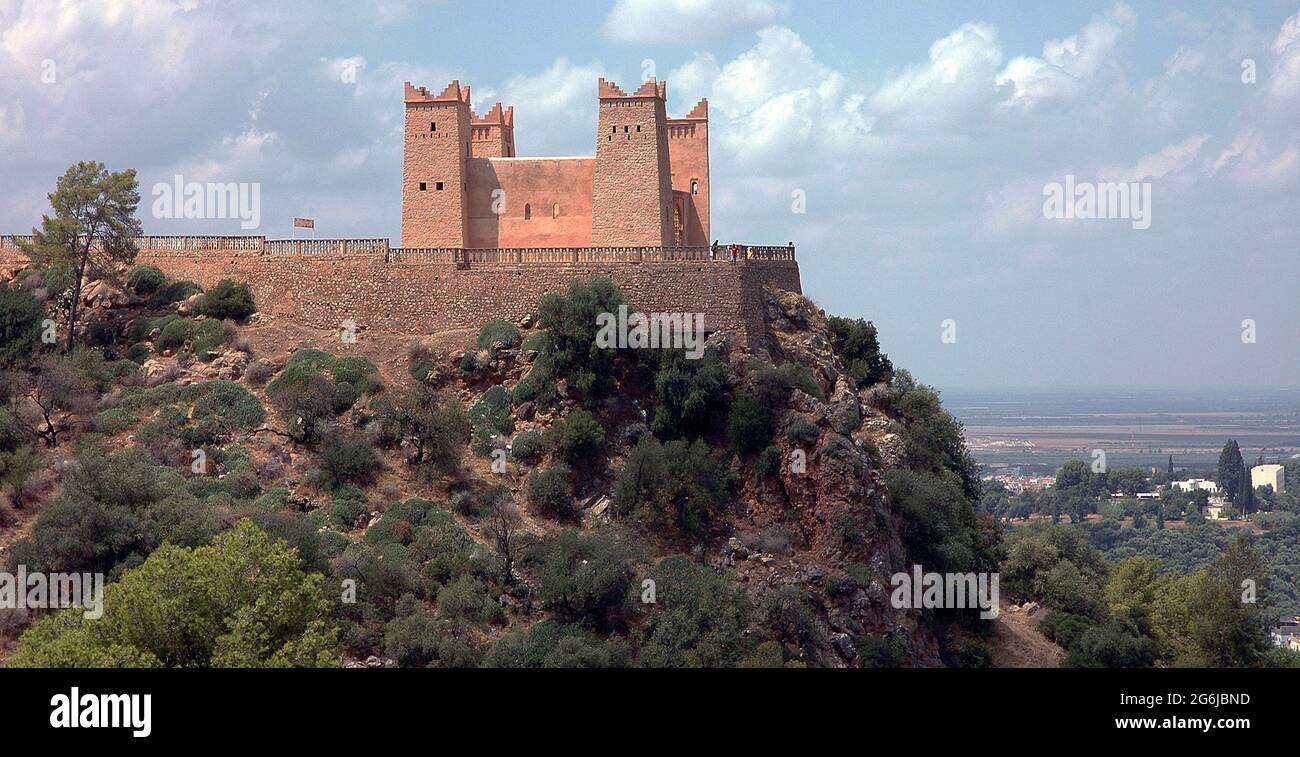 View over the city of Beni Mellal in Morocco Stock Photo - Alamy