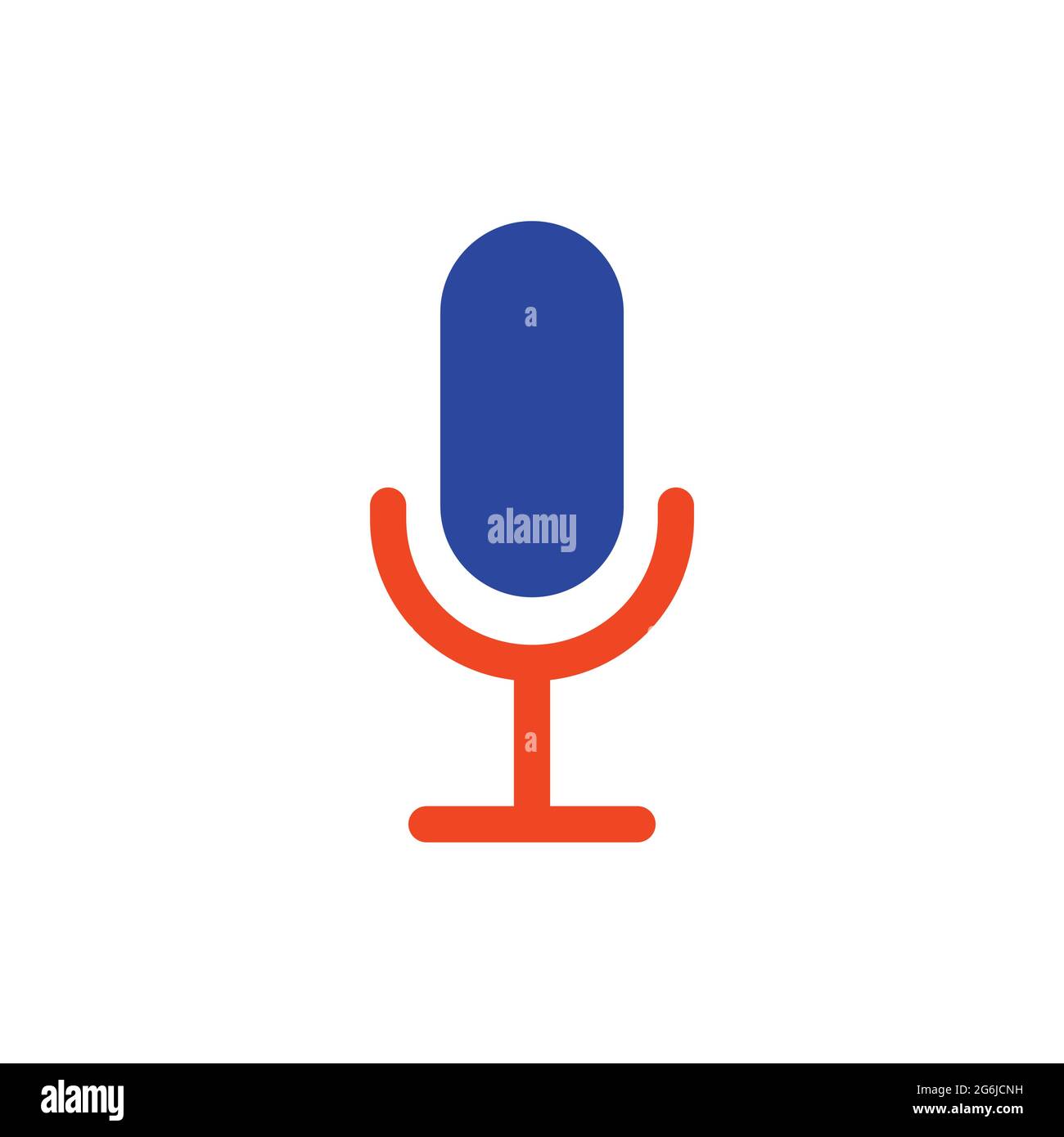 Record microphone mic vector glyph icon. E-commerce sign. Graph symbol ...