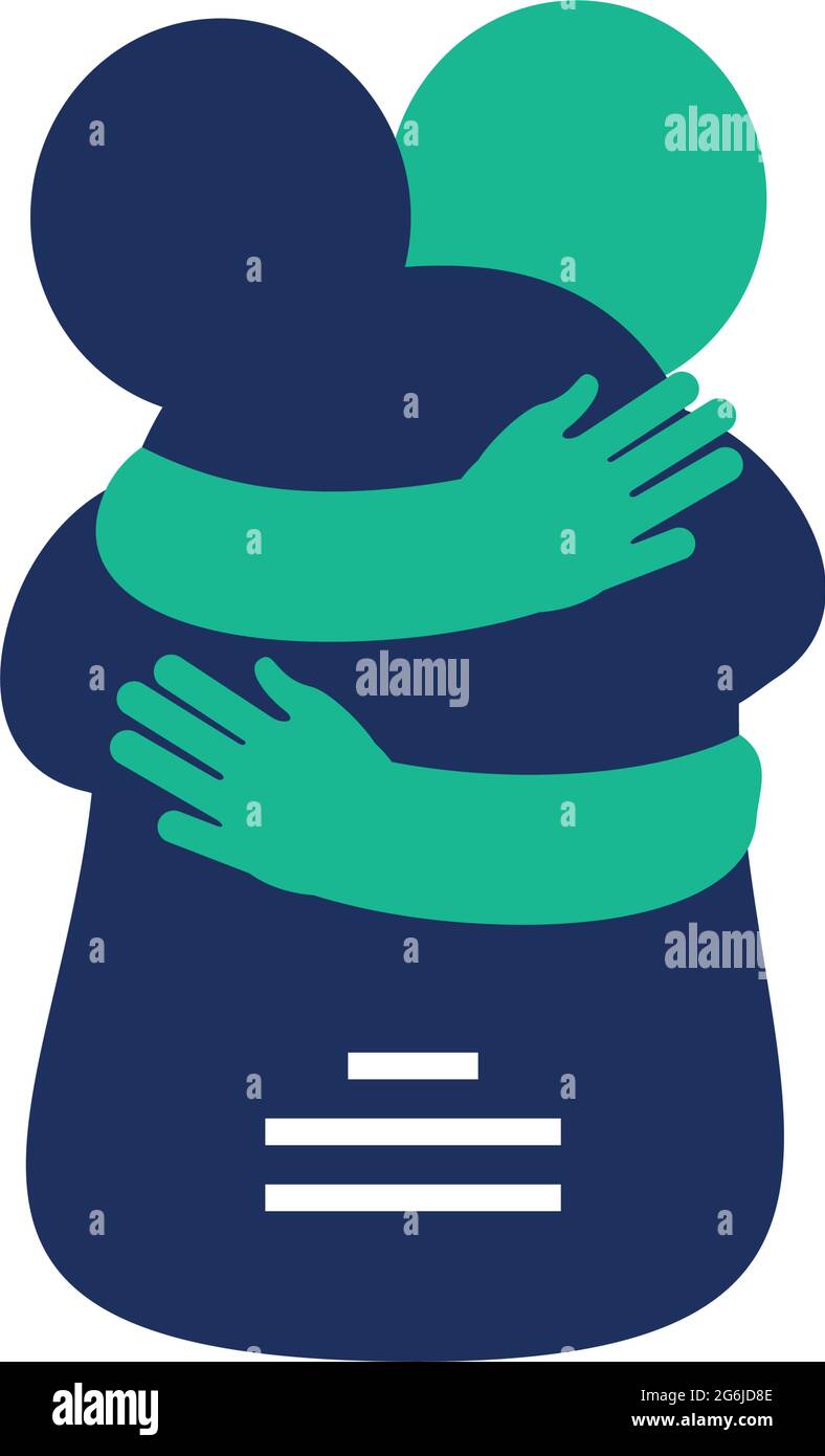 Embraced and you Stock Vector Images - Alamy