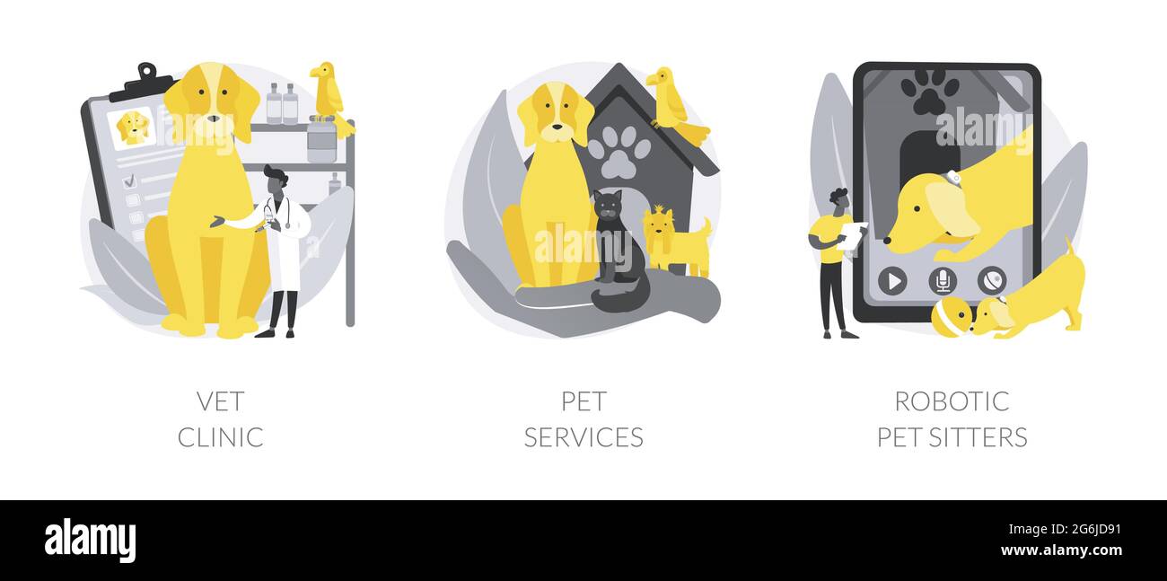 Robotic canine Stock Vector Images - Alamy