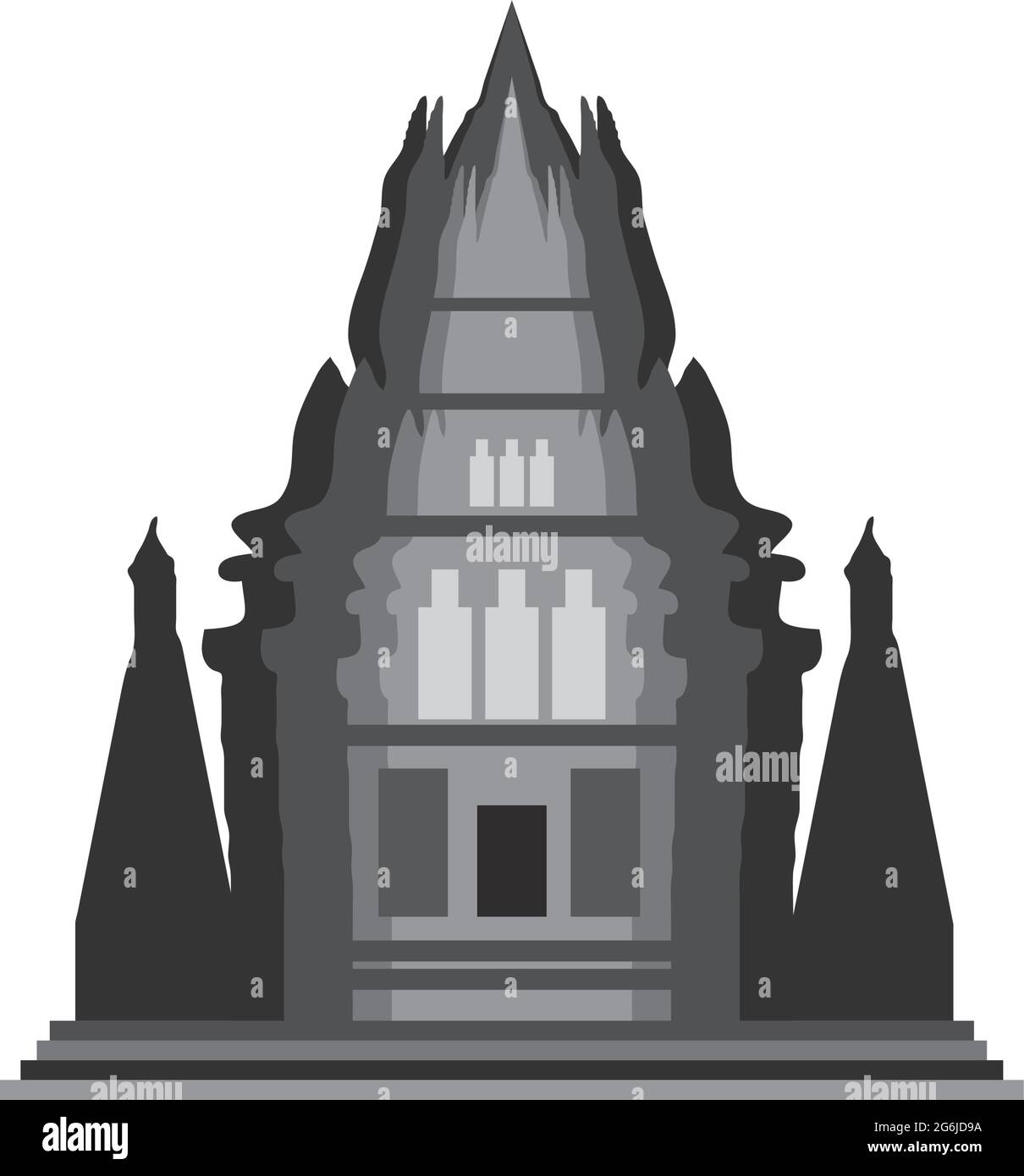 yogyakarta indonesia landmarks Stock Vector Image & Art - Alamy