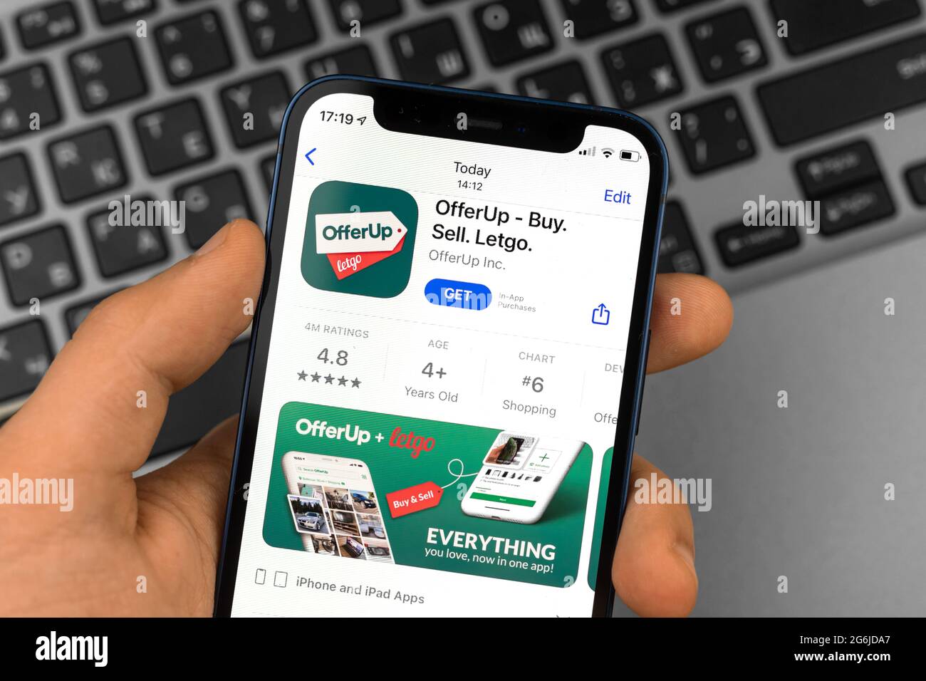 Offerup logo hi-res stock photography and images - Alamy