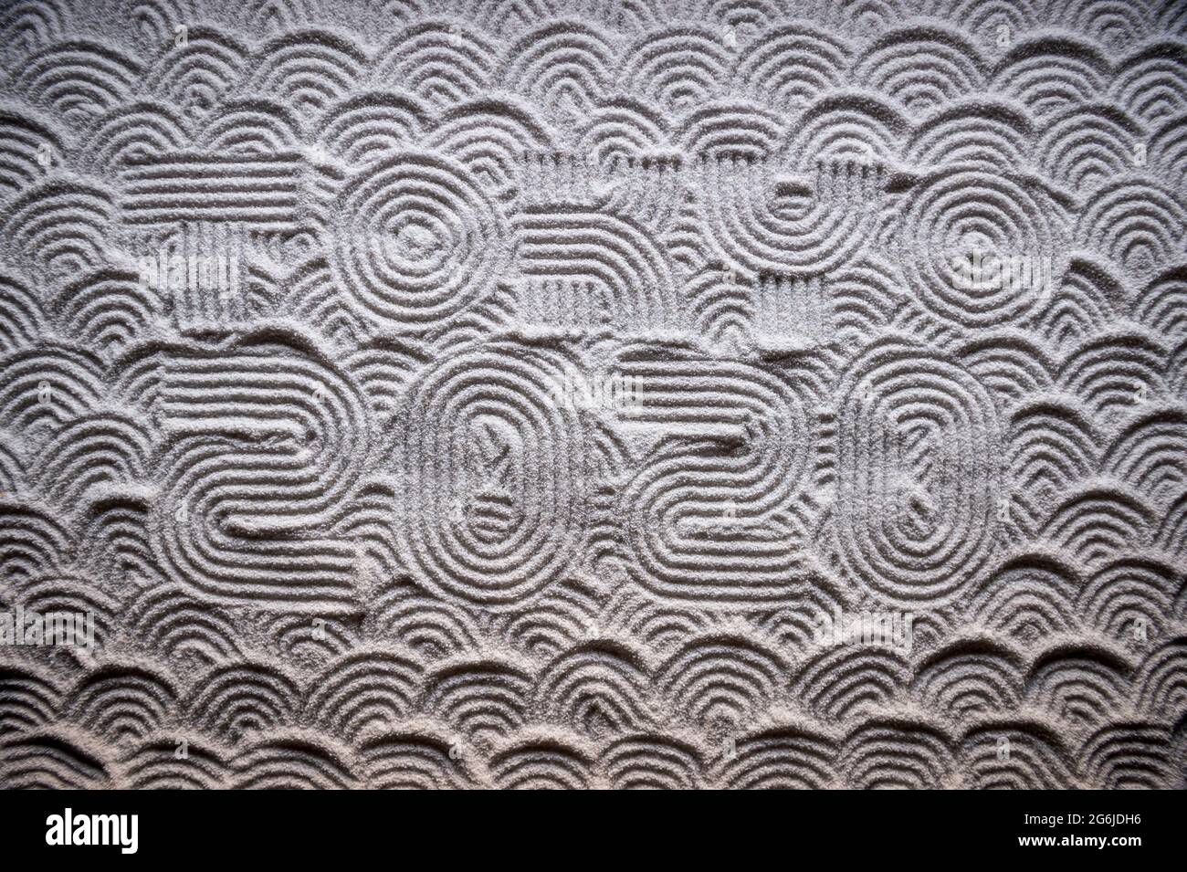 Zen Garden Sand Texture