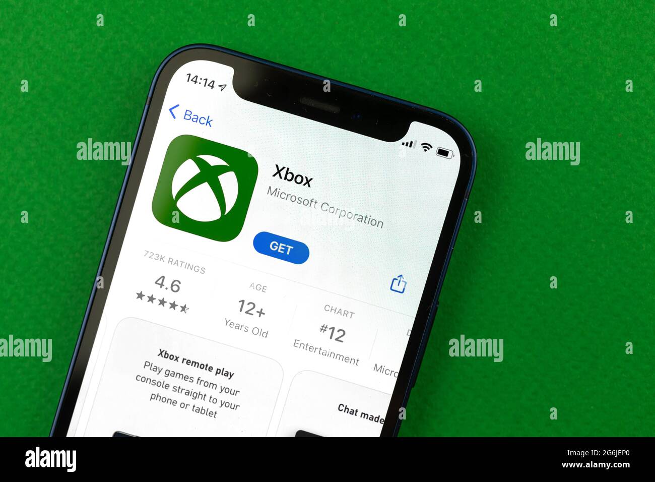Kharkov, Ukraine - July 2, 2021: Xbox application logo and icon closeup ...